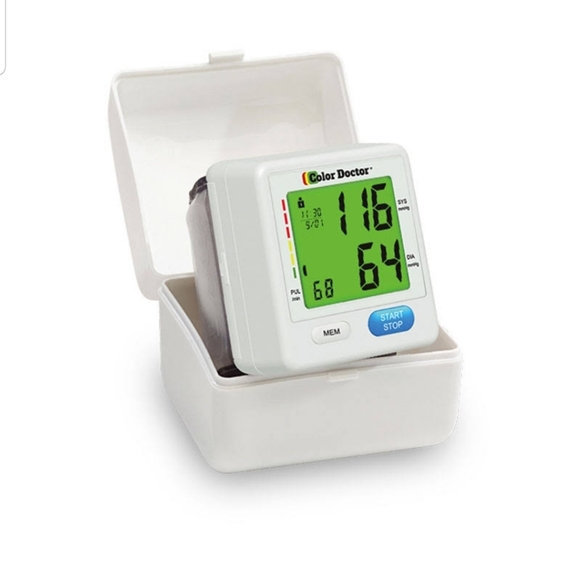 Color Doctor | Other | Color Doctor Blood Pressure Wrist Monitor Alert ...